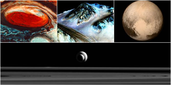 Amazing space discoveries of 2015: Water & pyramids on Mars, crazy ...