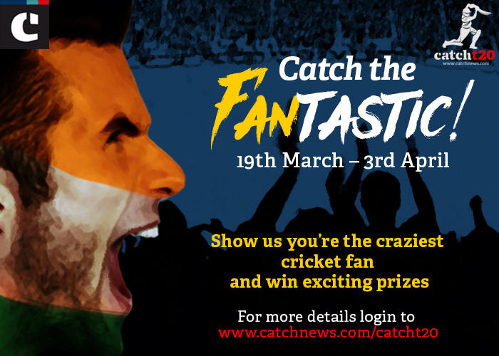 Catch the crazy cricket fan | Catch News