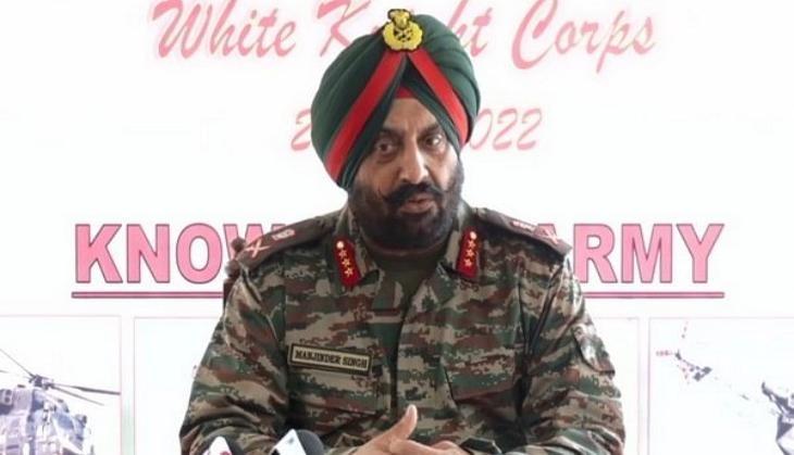 GOC White Knight Corps Lt Gen Manjinder Singh says, Violence in Jammu ...