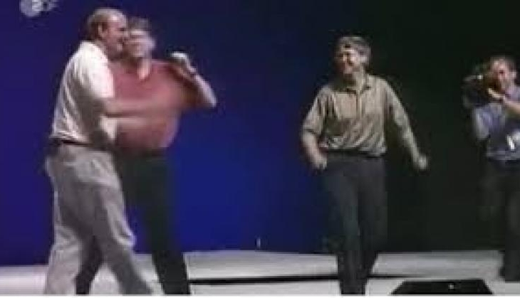 WATCH: Classic video of Bill Gates dancing at Microsoft Windows 95 ...