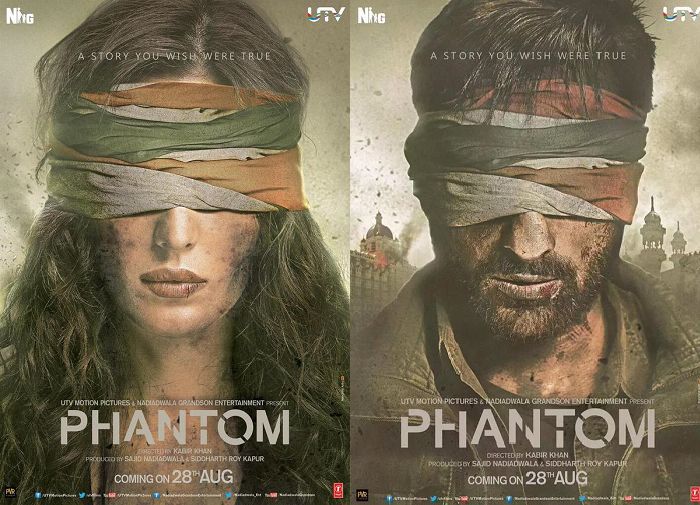 Phantom Movie First Look : Katrina Kaif and Saif Ali Khan in Action ...