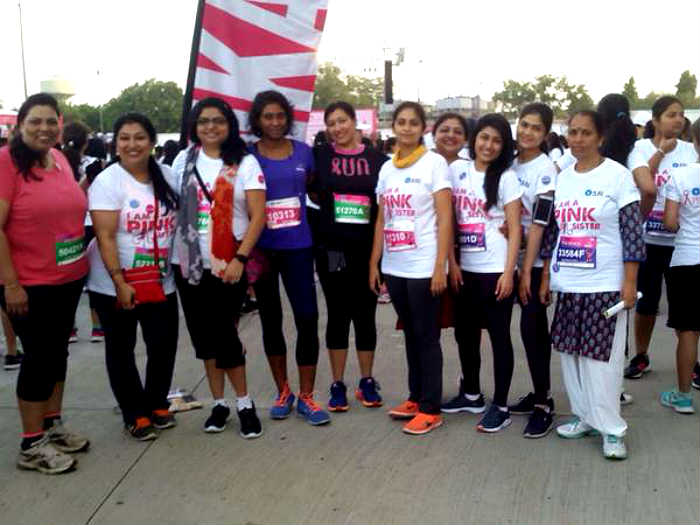Pinkathon: all-women awareness run kicks off in Delhi | Catch News ...