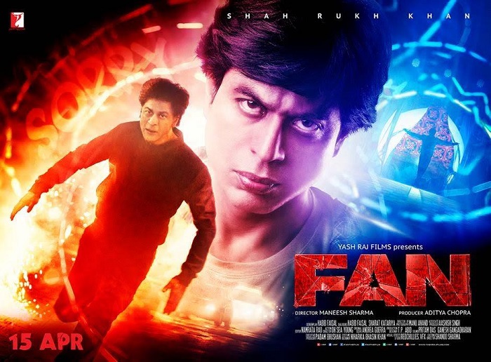 Shah Rukh Khan, Fan, Poster: Superstar vs Fan in YRF Film | Catch News