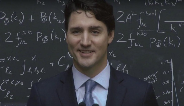 Canadian PM Justin Trudeau talks about Quantum Computing, internet ...
