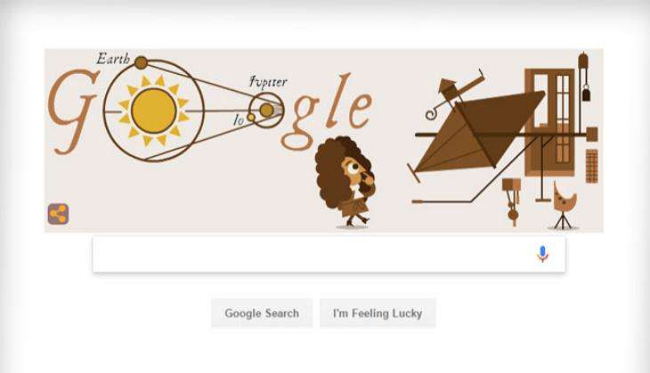 Google Doodle celebrates 340th anniversary of determination of speed of ...
