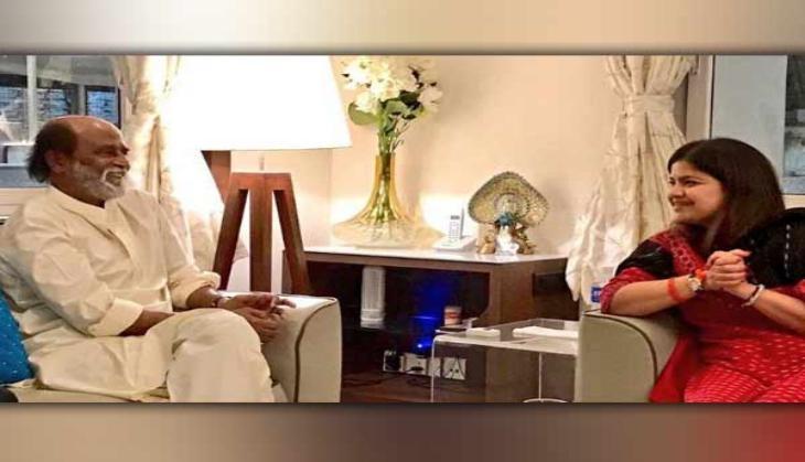 BJP's Poonam Mahajan meets Rajinikanth, fuels 'political entry ...