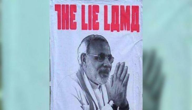 Shocking! Delhi walls with Narendra Modi posters calling the Prime ...