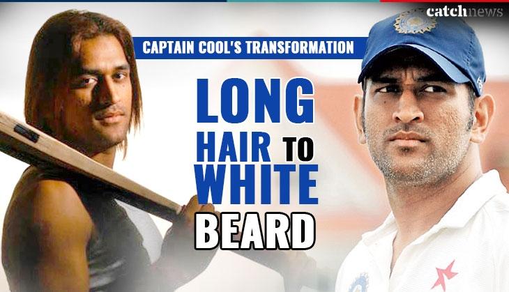 Happy Birthday MS Dhoni: From long hair to white beard, here's the 14 ...