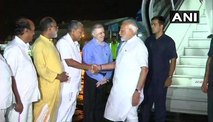PM Modi arrives in Kerala to review flood situation | Catch News