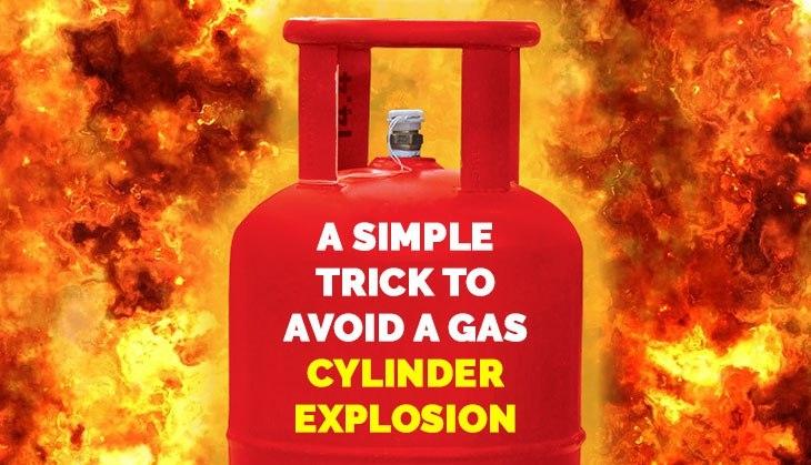 Here’s a simple trick to avoid a gas cylinder explosion; see video ...
