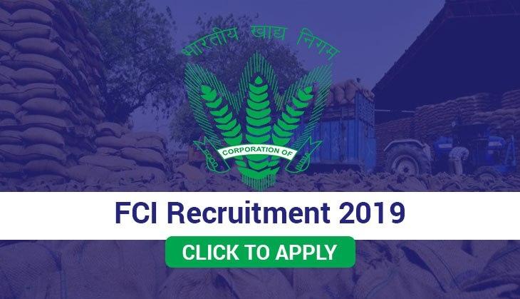 FCI Recruitment 2019: Hurry up! Job opportunity for over 4000 vacancies ...