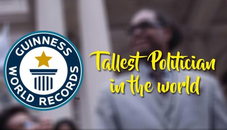 Meet this ‘tallest male politician’ who registers his name in the ...