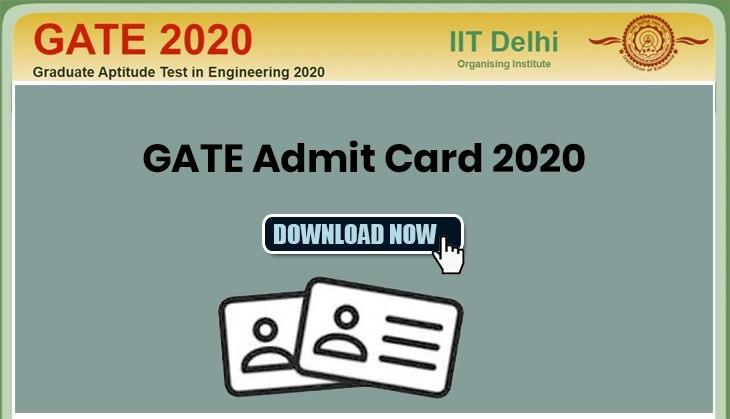 GATE 2020 Admit Card Released; Download now! | Catch News