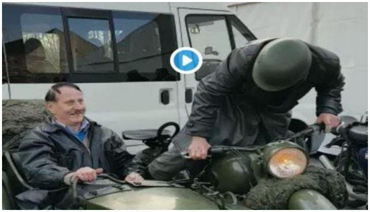 Dictator Adolf Hitler is back in Germany; fuehrer caught in camera ...