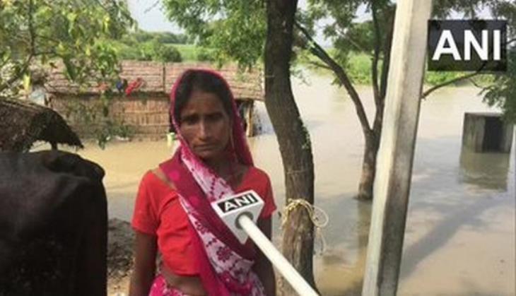 UP: Rise in water level of Sarayu river causes distress to villagers in ...
