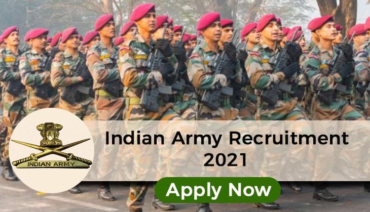 Indian Army Recruitment 2021: Huge vacancies Soldier General Duty and ...