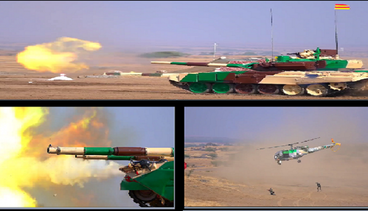 From Battle Tanks to Choppers: Watch Indian Army’s armoured regiments ...