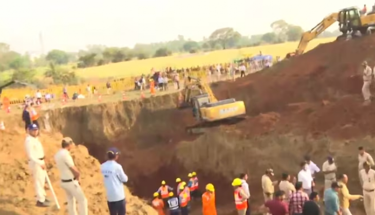MP: 8-year-old boy falls into 60-feet borewell, dies despite hours-long ...