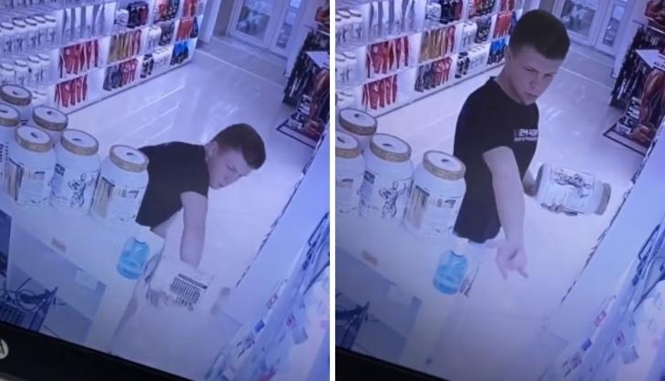 Caught on Camera: Boy catches falling jar with spiderman-like reflexes ...