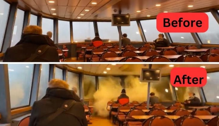 Ferry Window Collapse During Bad Weather: Passengers face terrifying ...