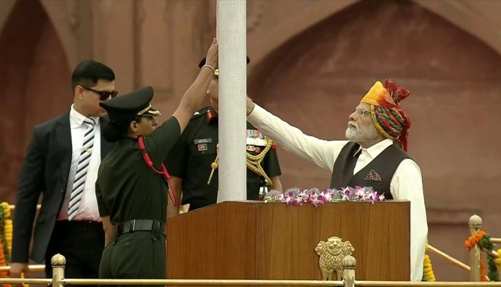 77th Independence Day Pm Modi Hoists National Flag At Red Fort Catch