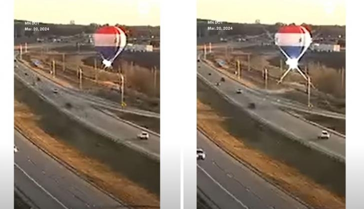 Scarry Video: Hot air balloon crashes into power lines | Catch News