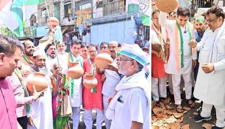 Water Crisis in Delhi: Congress holds 'Matka Phod' protest | Catch News