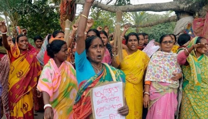 West Bengal: BJP claims women worker stripped for supporting the party ...